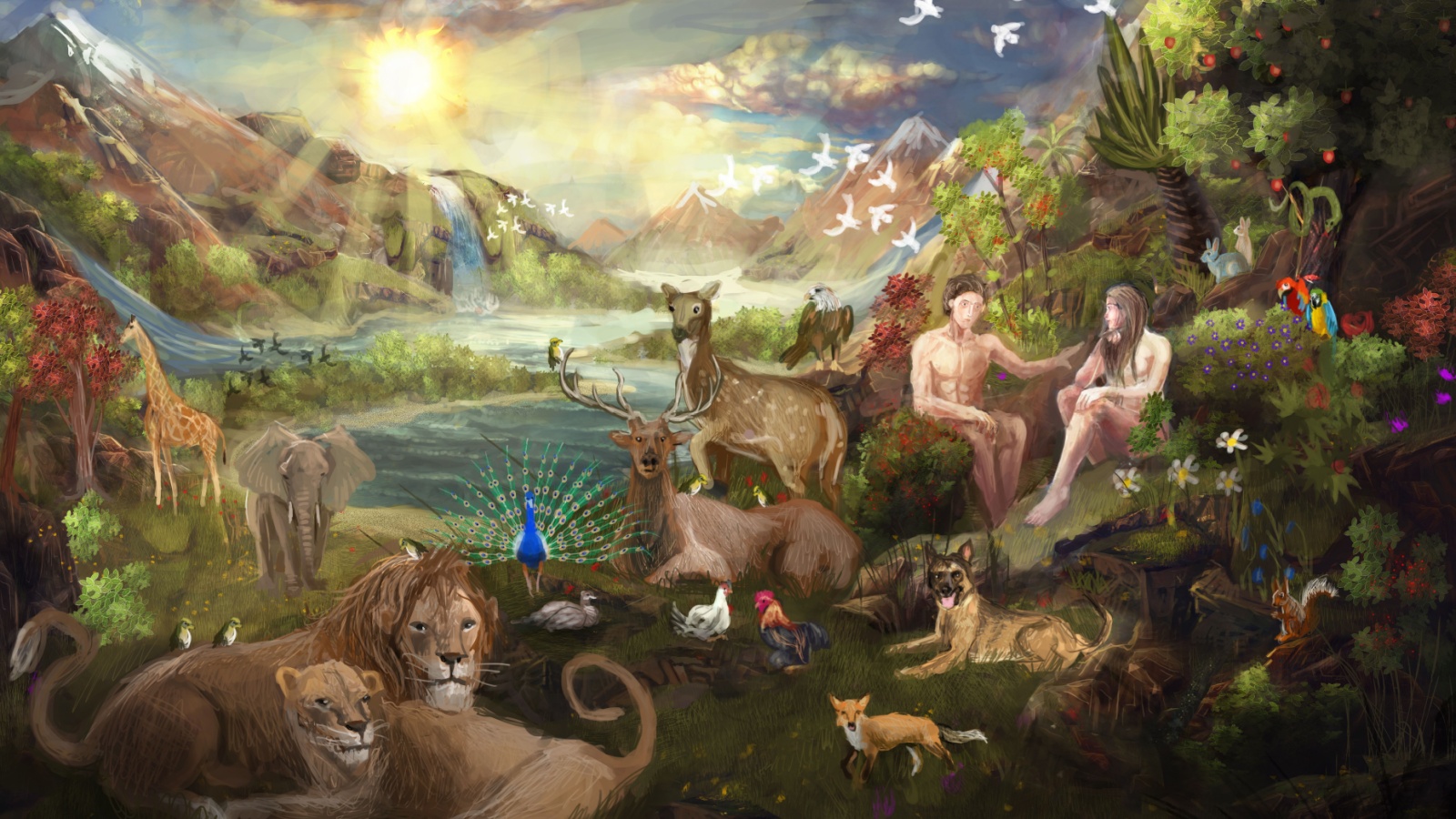 14 weniger bekannte Details über den Garten Eden | Positive Breeze